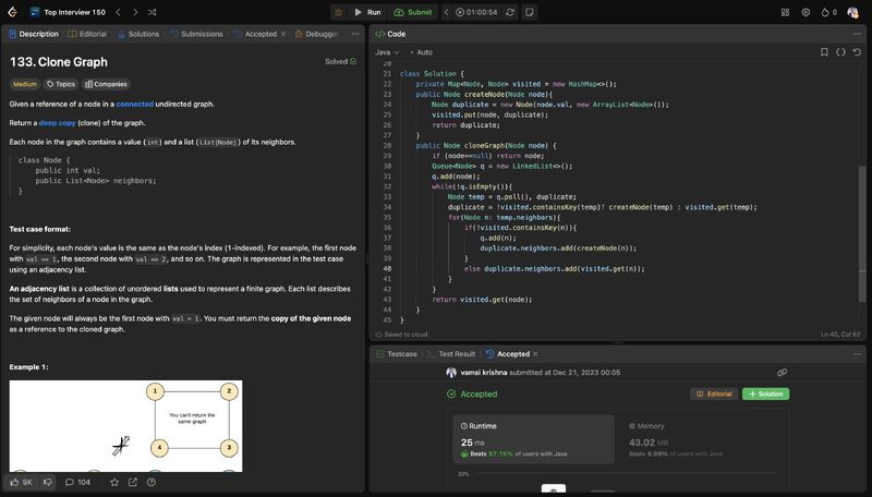 Vamsi Krishna Bandi on LinkedIn: #leetcode #graphalgorithms #dsa # ... Vamsi Krishna Bandi on LinkedIn: #leetcode #graphalgorithms #dsa # ...
