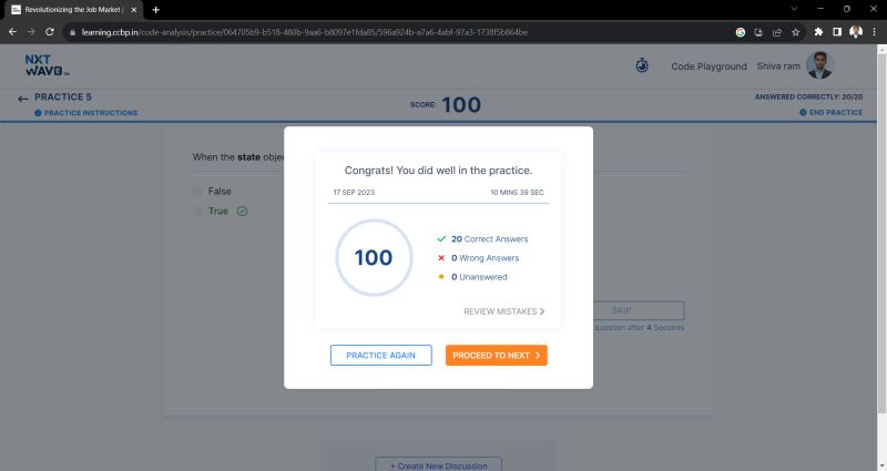 Day 55 of #60daysofcodechallenge by NxtWave | Shiva Ram Battu posted on ... Day 55 of #60daysofcodechallenge by NxtWave | Shiva Ram Battu posted on ...