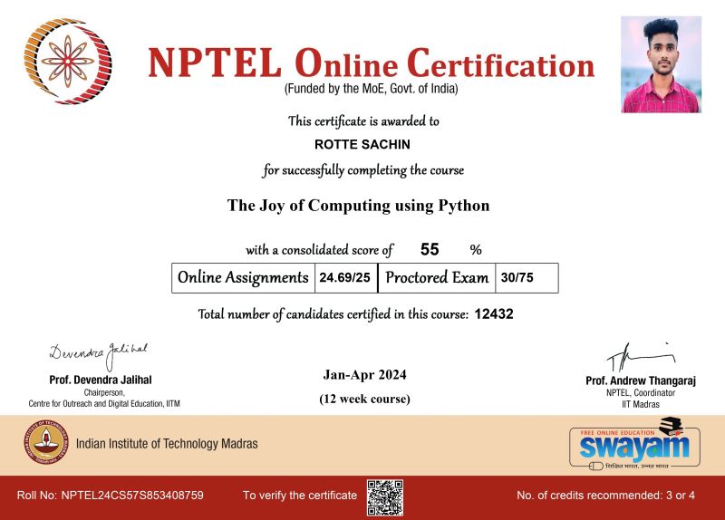 Sachin Rotte on LinkedIn: #nptel #python Sachin Rotte on LinkedIn: #nptel #python