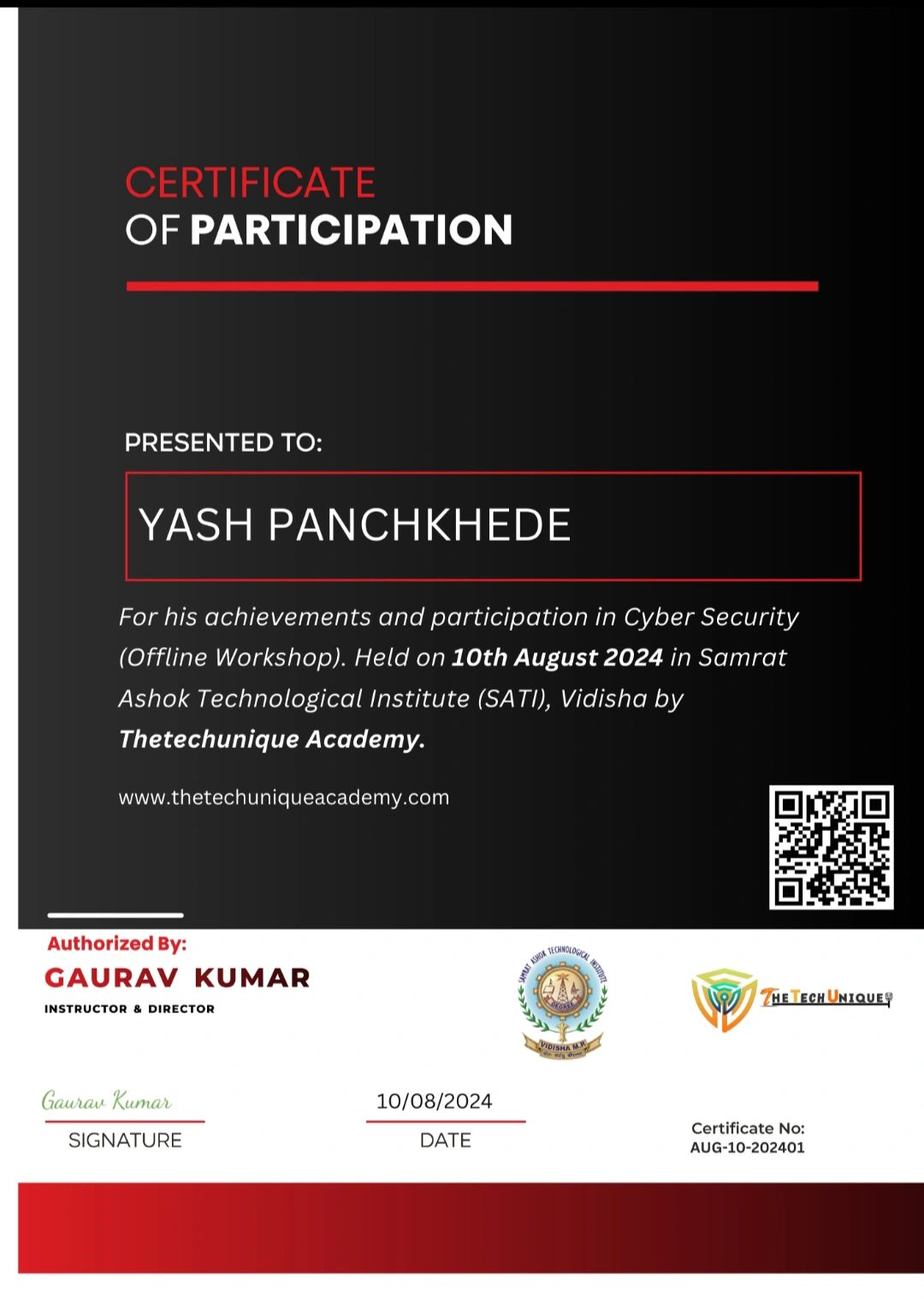 Yash Panchkhede on LinkedIn: #cybersecurity #learning #achievement # ... Yash Panchkhede on LinkedIn: #cybersecurity #learning #achievement # ...