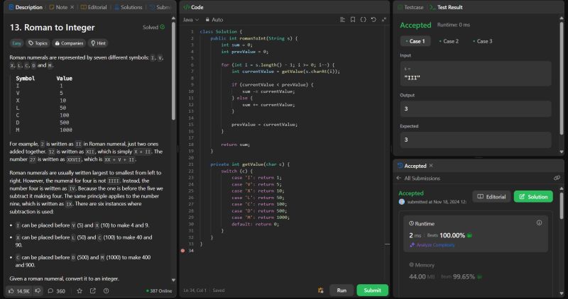 Sindhu S on LinkedIn: #day23 #100daysofcoding #leetcode #java # ... Sindhu S on LinkedIn: #day23 #100daysofcoding #leetcode #java # ...