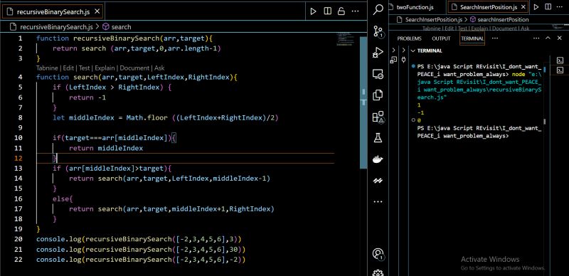 Abhishek MJ on LinkedIn: #javascript #coding #algorithms #binarysearch Abhishek MJ on LinkedIn: #javascript #coding #algorithms #binarysearch
