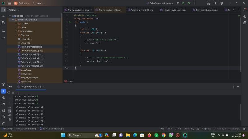 Ayush Kumar Singh on LinkedIn: #codingchallenge #arraybasics # ... Ayush Kumar Singh on LinkedIn: #codingchallenge #arraybasics # ...
