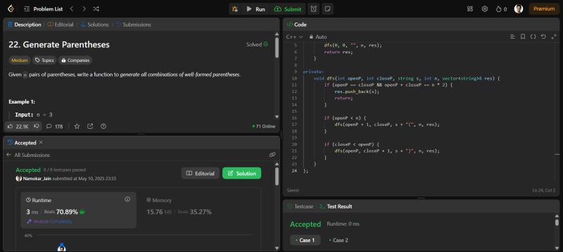 #100daysofcode #100daysofcode #leetcode #backtracking #recursion #dfs ... #100daysofcode #100daysofcode #leetcode #backtracking #recursion #dfs ...