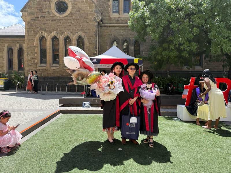 Xiaolu Hu, PhD, CFA on LinkedIn: #rmitgraduation Xiaolu Hu, PhD, CFA on LinkedIn: #rmitgraduation