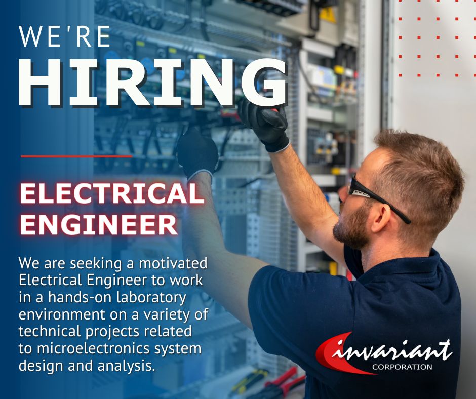 Invariant Corporation on LinkedIn: #invariantcorp #electricalengineer Invariant Corporation on LinkedIn: #invariantcorp #electricalengineer