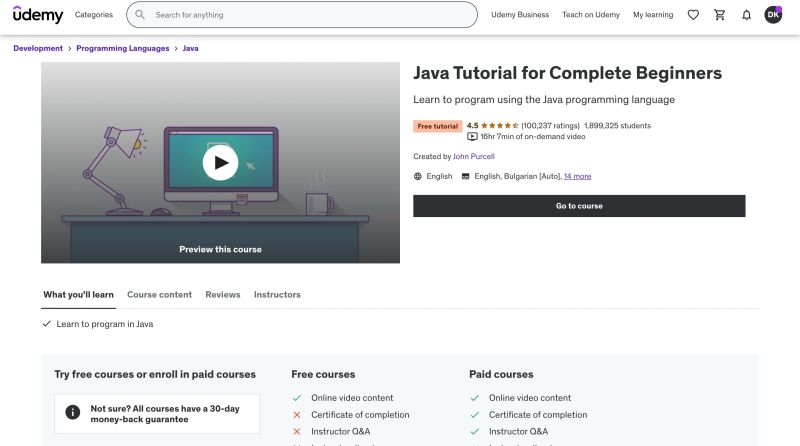 Devansh T. on LinkedIn: #java #programming #udemy #learningjourney # ... Devansh T. on LinkedIn: #java #programming #udemy #learningjourney # ...