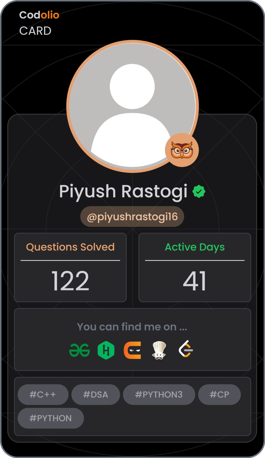 Piyush Rastogi on LinkedIn: #codingjourney #persistence #growthmindset ... Piyush Rastogi on LinkedIn: #codingjourney #persistence #growthmindset ...