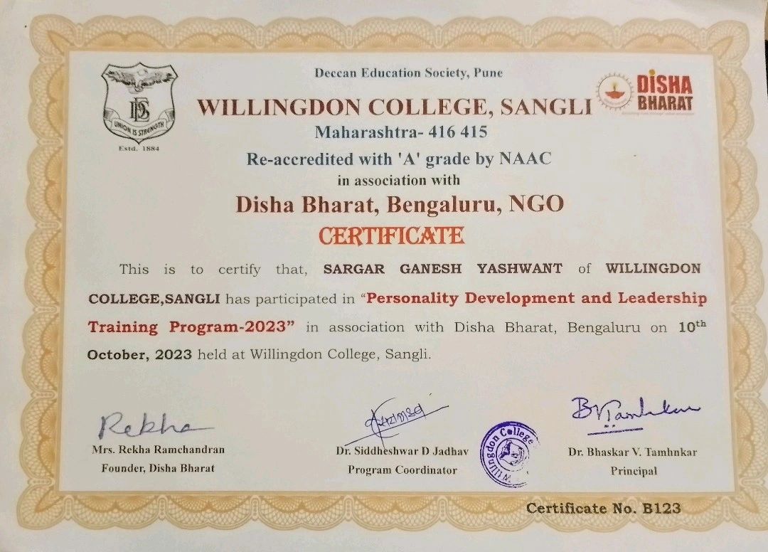 Ganesh Sargar on LinkedIn: Hello everyone, I am very excited to share ... Ganesh Sargar on LinkedIn: Hello everyone, I am very excited to share ...