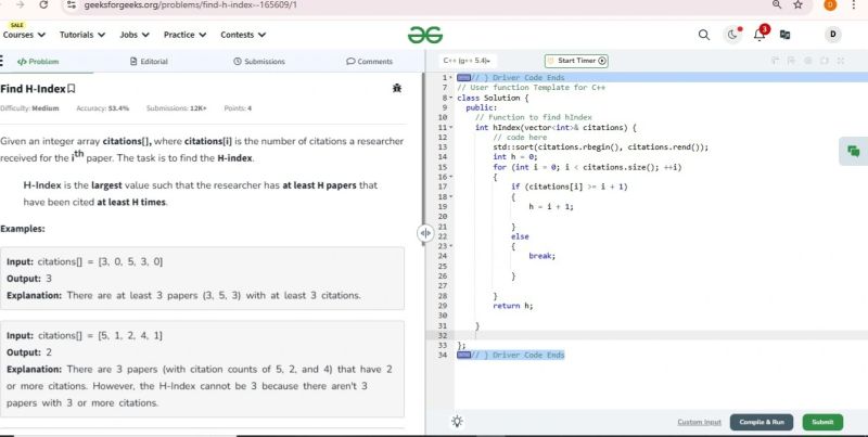 Divya Rahane on LinkedIn: #gfg160 #geekstreak2024 #dsa #codingchallenge ... Divya Rahane on LinkedIn: #gfg160 #geekstreak2024 #dsa #codingchallenge ...
