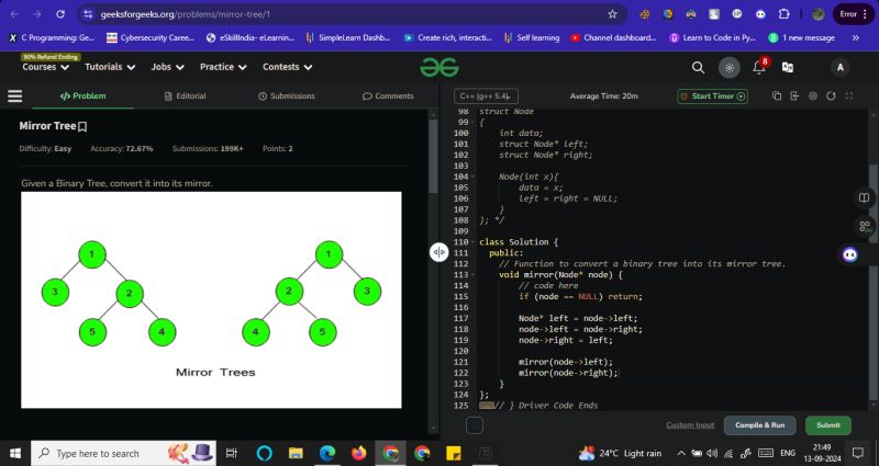 Akshat Srivastava on LinkedIn: #365daysofcode #leetcode #gfg Akshat Srivastava on LinkedIn: #365daysofcode #leetcode #gfg