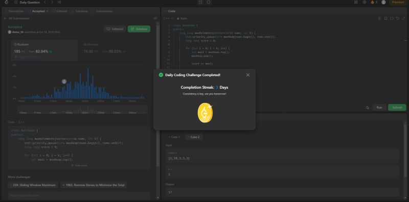 Dhruv Lohar on LinkedIn: #leetcode #dsa #codingchallenge #keeplearning ... Dhruv Lohar on LinkedIn: #leetcode #dsa #codingchallenge #keeplearning ...