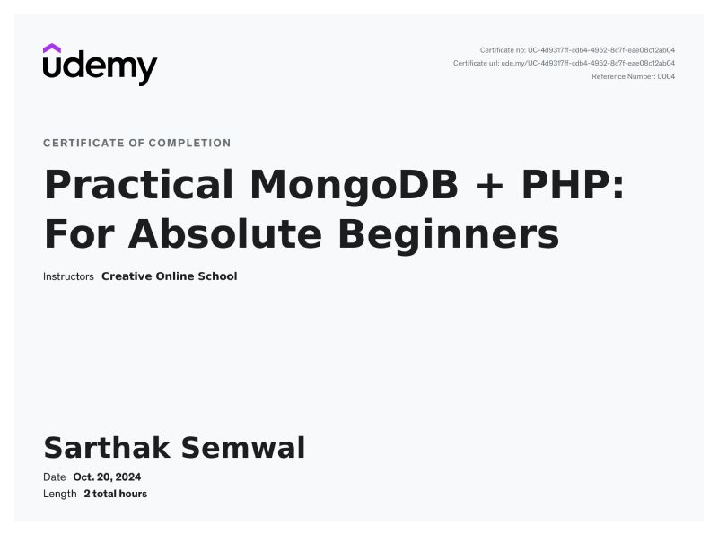 SARTHAK SEMWAL on LinkedIn: #mongodb #php #xml #json #git # ... SARTHAK SEMWAL on LinkedIn: #mongodb #php #xml #json #git # ...