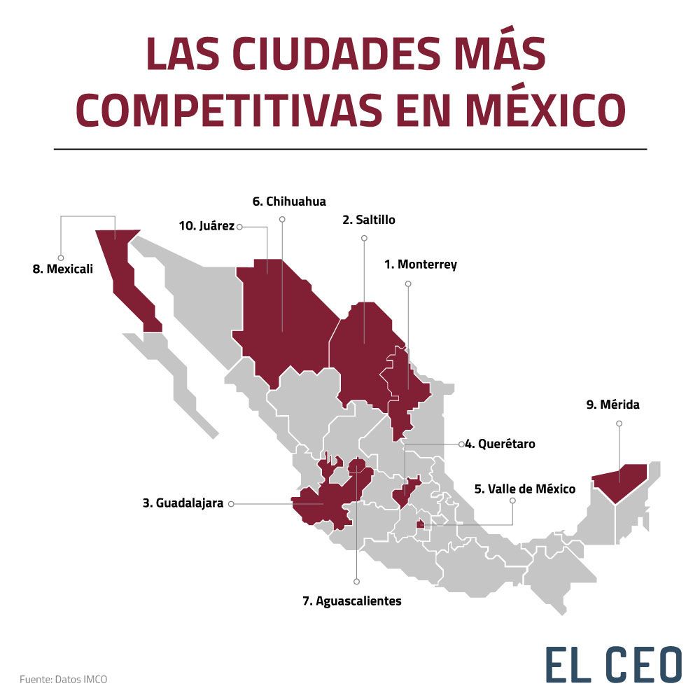 Manuel Domínguez Aceves on LinkedIn: Most competitive cities in Mexico ... Manuel Domínguez Aceves on LinkedIn: Most competitive cities in Mexico ...