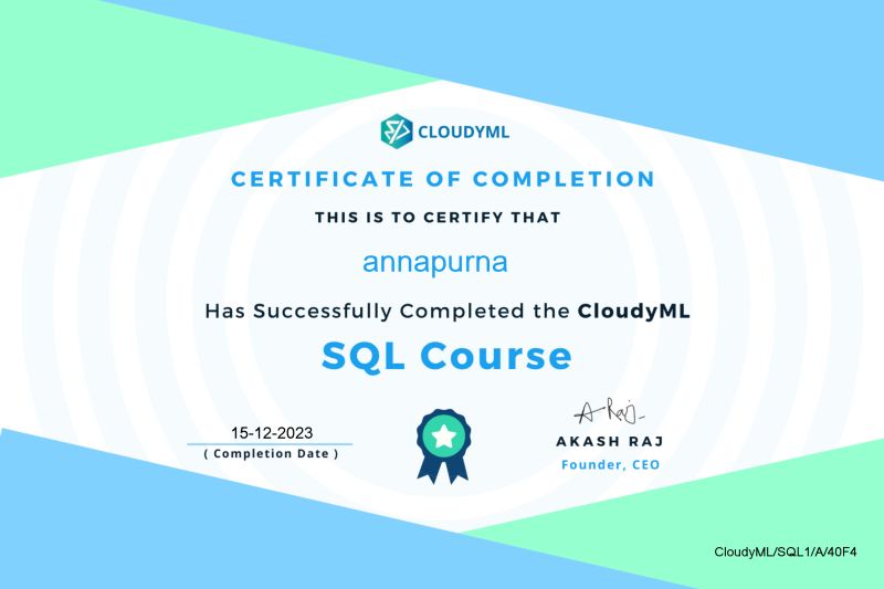 Annapurna Bhamidi on LinkedIn: #data #database #databasemanagement # ... Annapurna Bhamidi on LinkedIn: #data #database #databasemanagement # ...