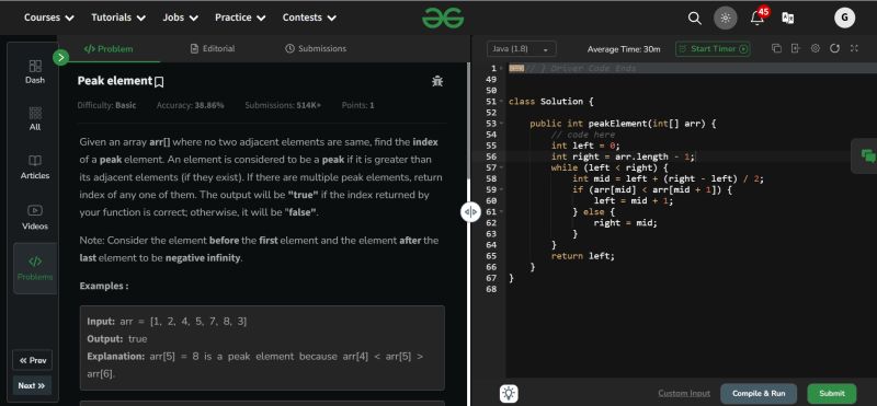 Garima Singh on LinkedIn: #gfg160days #codingjourney #problemsolving # ... Garima Singh on LinkedIn: #gfg160days #codingjourney #problemsolving # ...