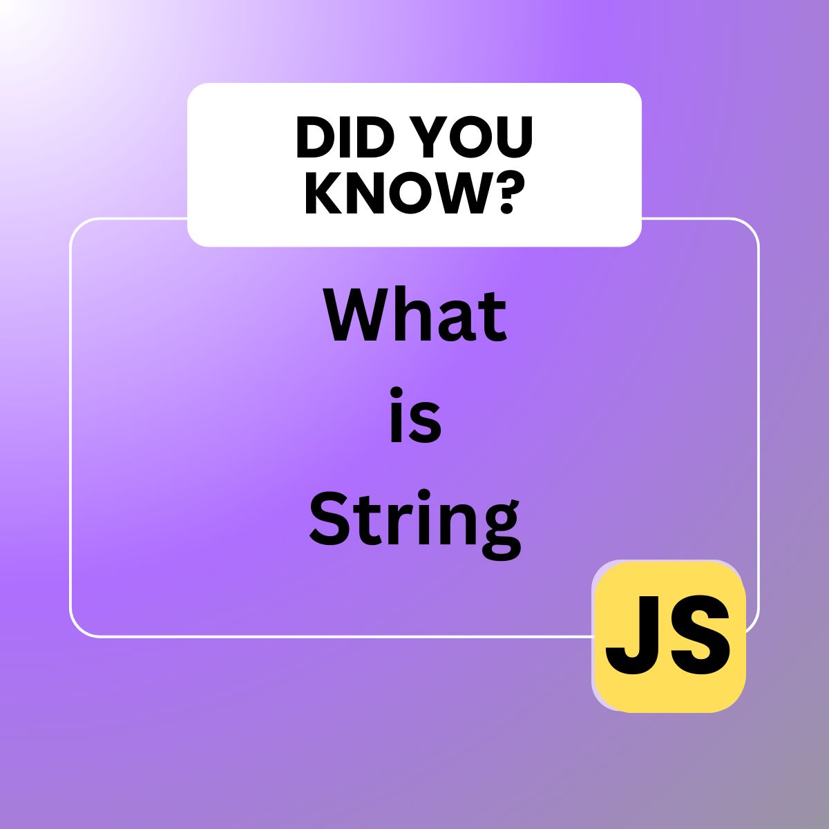 FAKHRUL ISLAM MIRAJ on LinkedIn: 📚 Understanding JavaScript Strings In ... FAKHRUL ISLAM MIRAJ on LinkedIn: 📚 Understanding JavaScript Strings In ...