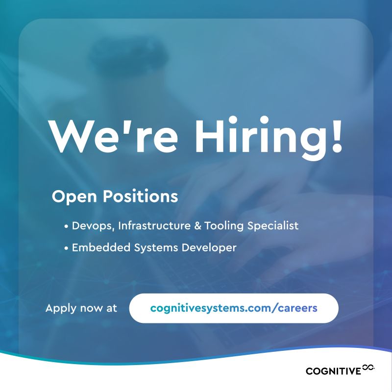 Cognitive Systems Corp. on LinkedIn: Open Positions Cognitive Systems Corp. on LinkedIn: Open Positions