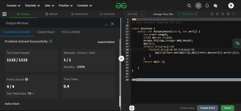 Bharath D on LinkedIn: #100daysofcode #21daysgeeksforgeeks #coding # ... Bharath D on LinkedIn: #100daysofcode #21daysgeeksforgeeks #coding # ...