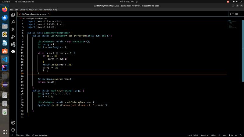 Mohit Goel on LinkedIn: #javaprogramming #algorithm #codingchallenge Mohit Goel on LinkedIn: #javaprogramming #algorithm #codingchallenge