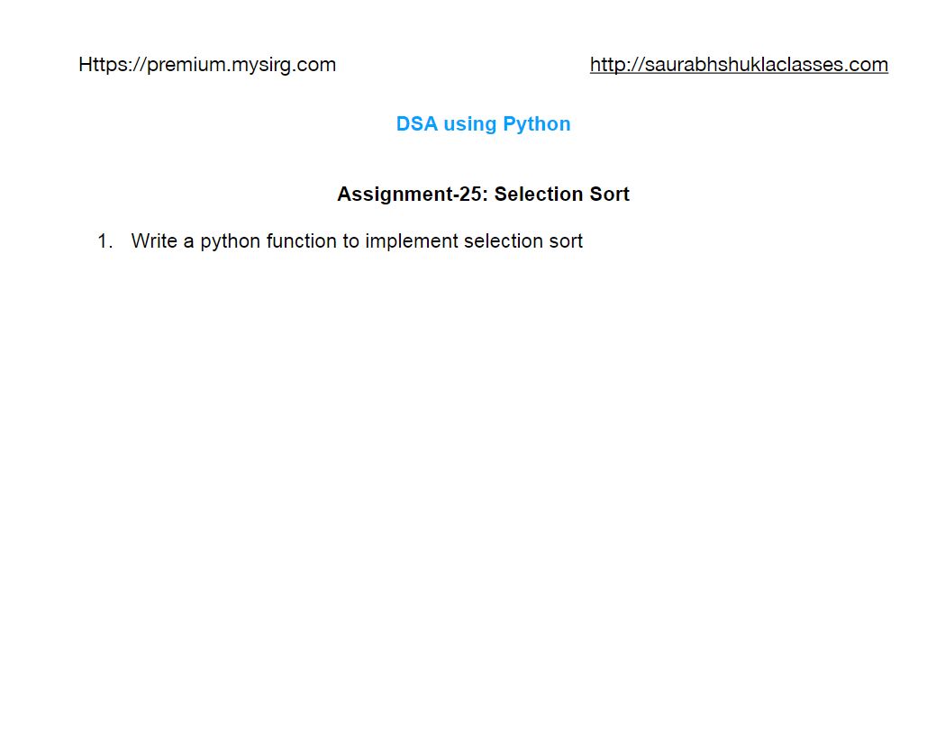 Shikhar Singh Katiyar on LinkedIn: #datastructures #algorithms #sorting ... Shikhar Singh Katiyar on LinkedIn: #datastructures #algorithms #sorting ...