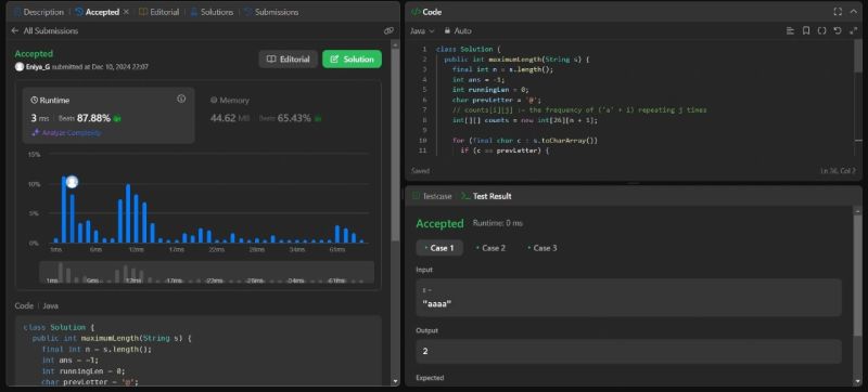 Eniya G on LinkedIn: #leetcode #problemsolving Eniya G on LinkedIn: #leetcode #problemsolving