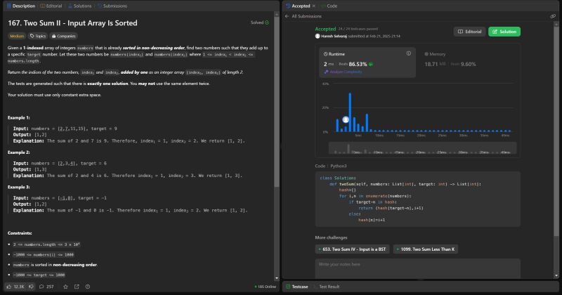 #100daysofleetcode #leetcode #100daysofcode #python #dsa # ... #100daysofleetcode #leetcode #100daysofcode #python #dsa # ...