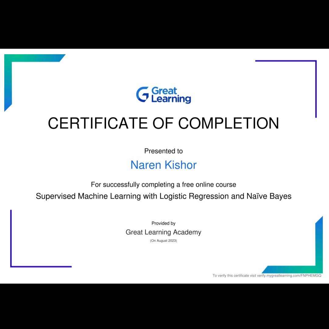 Naren Kishor on LinkedIn: #machinelearning #logisticregression # ... Naren Kishor on LinkedIn: #machinelearning #logisticregression # ...