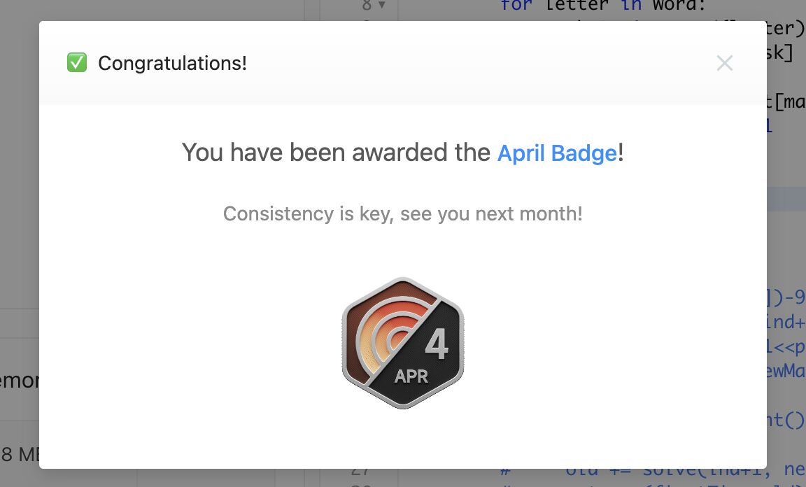 #leetcode #learning #learn #code #consistent #badge #month | Prateek ... #leetcode #learning #learn #code #consistent #badge #month | Prateek ...