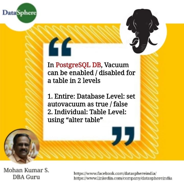 Mohan Kumar S on LinkedIn: #postgresql #education #oracle #sqlserver # ... Mohan Kumar S on LinkedIn: #postgresql #education #oracle #sqlserver # ...