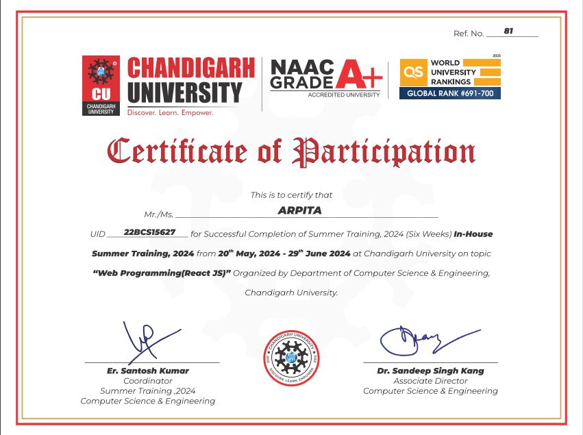 Arpita Shashni on LinkedIn: #webdevelopment #reactjs #learning # ... Arpita Shashni on LinkedIn: #webdevelopment #reactjs #learning # ...