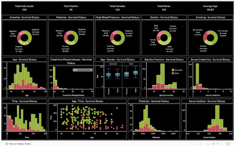Kole Snow on LinkedIn: This is a dashboard I made to analyze survival ... Kole Snow on LinkedIn: This is a dashboard I made to analyze survival ...
