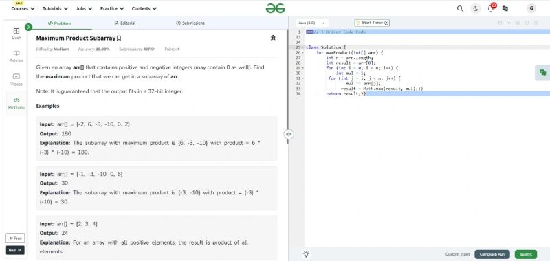 GOBIGA S on LinkedIn: #gfg160codingchallenge #gfg160 #geeksforgeeks # ... GOBIGA S on LinkedIn: #gfg160codingchallenge #gfg160 #geeksforgeeks # ...