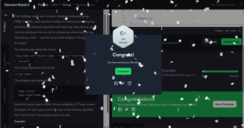Saurav Rajput on LinkedIn: #cplusplus #hackerrank #codingjourney # ... Saurav Rajput on LinkedIn: #cplusplus #hackerrank #codingjourney # ...
