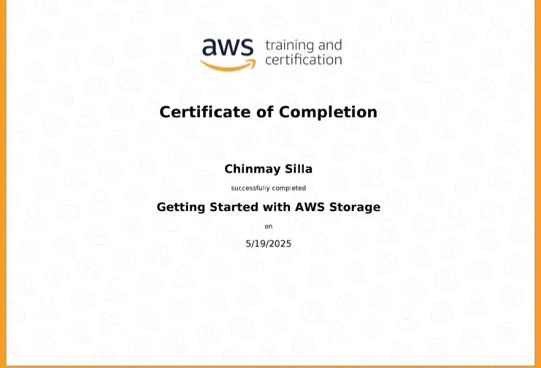 #aws #cloud #awscertification #learning #storage #chinmaysilla ... #aws #cloud #awscertification #learning #storage #chinmaysilla ...