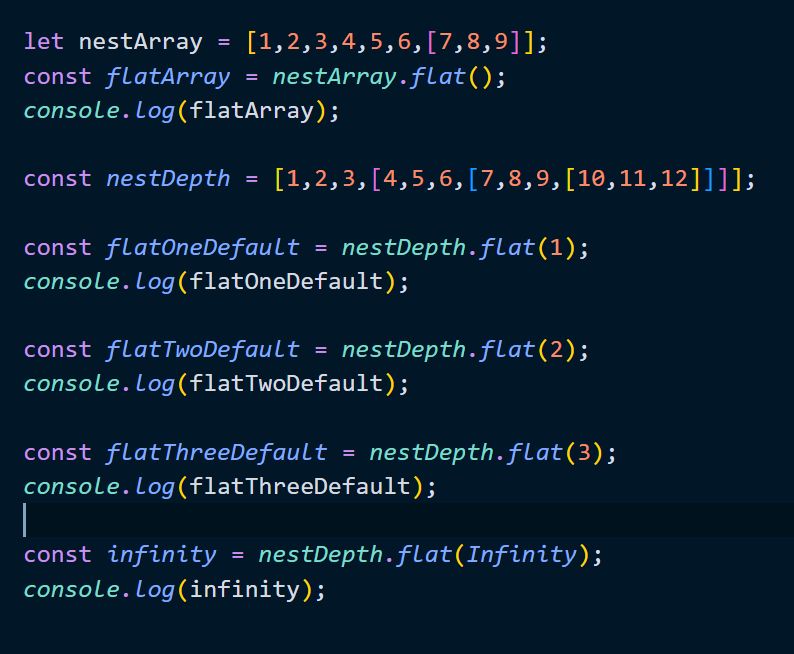 π JavaScript Tip of the Day: Flattening Arrays with .flat() Working ... π JavaScript Tip of the Day: Flattening Arrays with .flat() Working ...