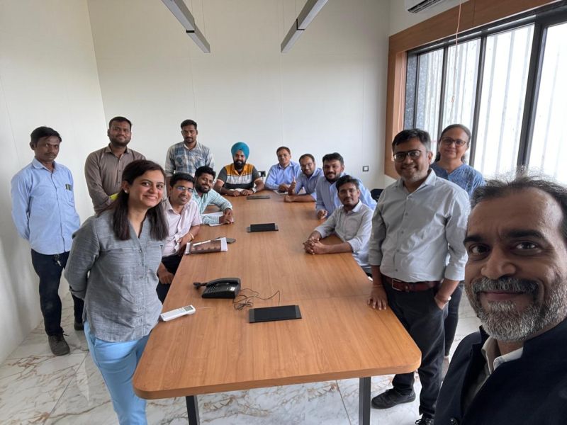 Tushar Prajapati on LinkedIn: With Team & Management - SAT New Target ... Tushar Prajapati on LinkedIn: With Team & Management - SAT New Target ...