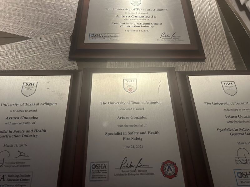 Arturo Gonzalez on LinkedIn: CSHO Certified Safety Health Official ... Arturo Gonzalez on LinkedIn: CSHO Certified Safety Health Official ...