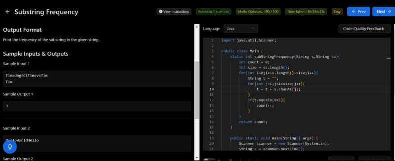 Satyam Pandey on LinkedIn: #javaprogramming #substring #codingtips # ... Satyam Pandey on LinkedIn: #javaprogramming #substring #codingtips # ...