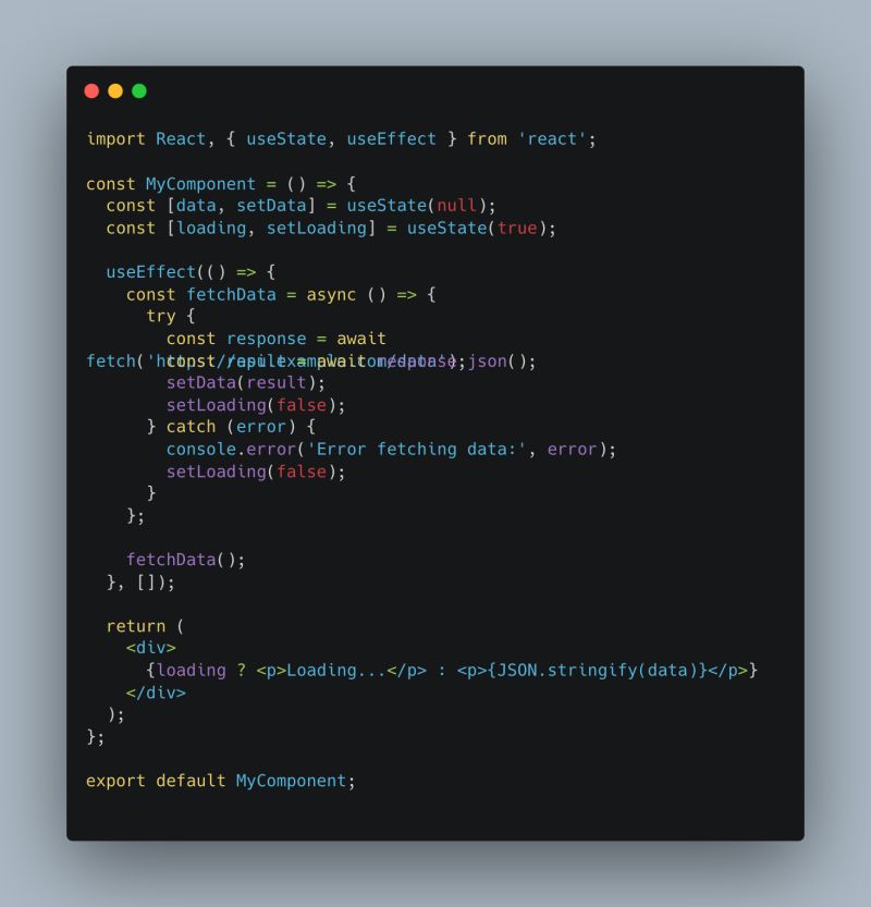 How to do data fetching in React with Hooks | Yogesh Kumar posted on ... How to do data fetching in React with Hooks | Yogesh Kumar posted on ...