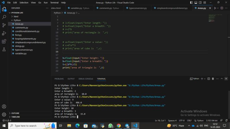 Naveen Sai Reddy Nallamilli on LinkedIn: #python #pythonprogramming # ... Naveen Sai Reddy Nallamilli on LinkedIn: #python #pythonprogramming # ...