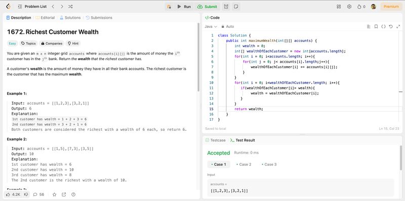 Dev Prasad on LinkedIn: #leetcodechallenge #100daysofcodechallenge # ... Dev Prasad on LinkedIn: #leetcodechallenge #100daysofcodechallenge # ...