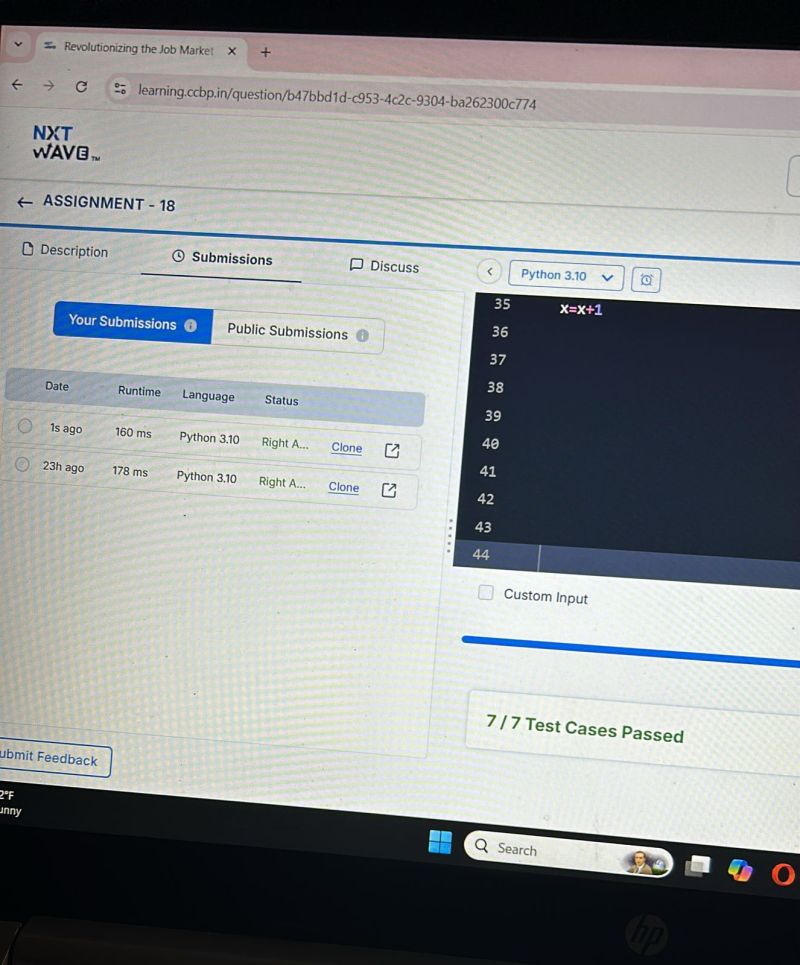 #python #codingjourney #continuouslearning #30daychallenge #nxtwave ... #python #codingjourney #continuouslearning #30daychallenge #nxtwave ...