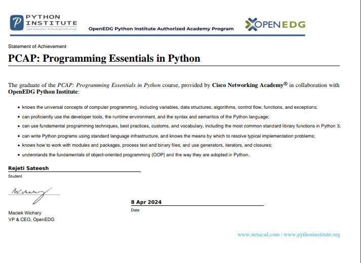 #python #programming #cisconetworking | Sateesh Rejeti #python #programming #cisconetworking | Sateesh Rejeti