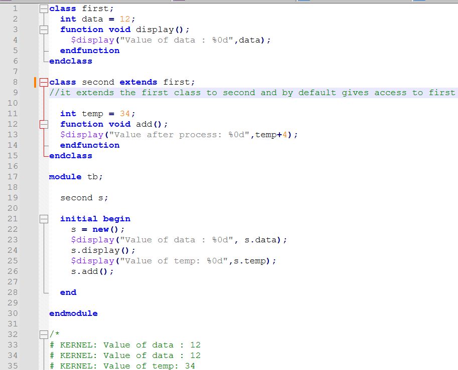 #systemverilog #oop #inheritance #vlsi #asic #fpga #semiconductors ... #systemverilog #oop #inheritance #vlsi #asic #fpga #semiconductors ...
