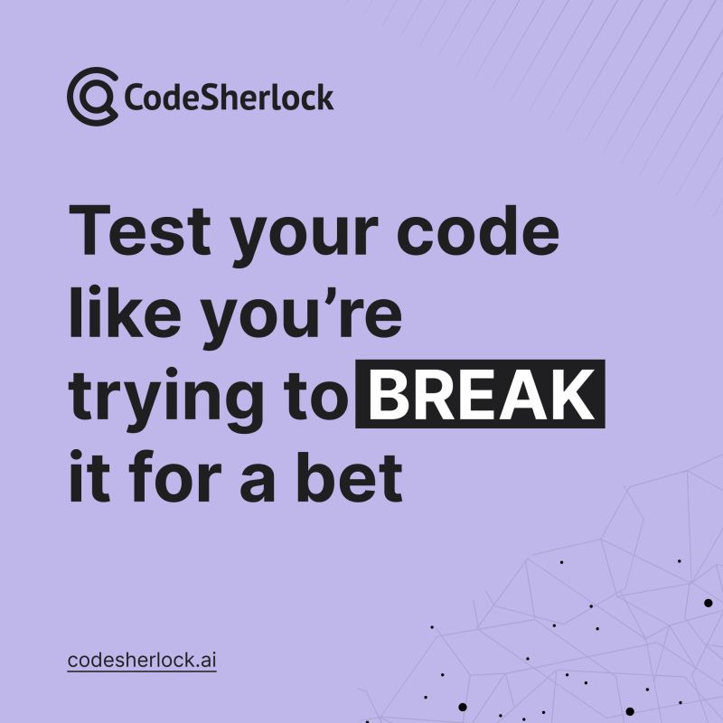 CodeSherlock.AI on LinkedIn: #softwaredevelopment #coding #techlife # ... CodeSherlock.AI on LinkedIn: #softwaredevelopment #coding #techlife # ...