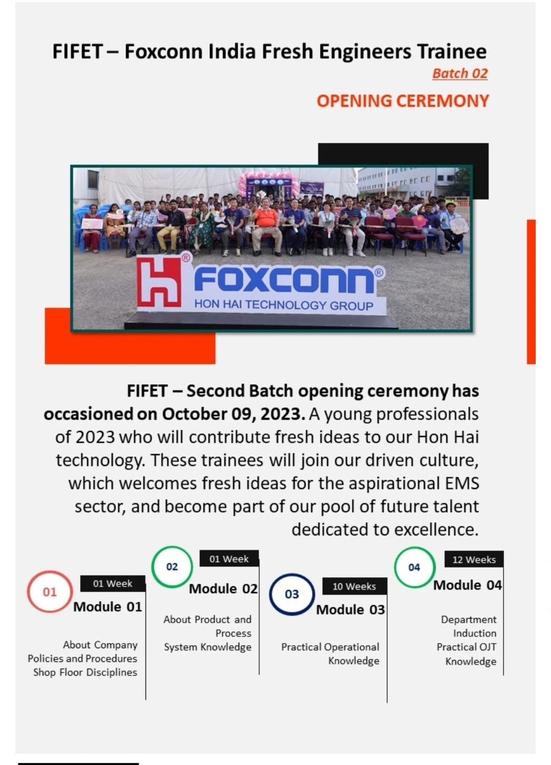NITHISH KUMAR V R on LinkedIn: #foxconn #fifetprogram #engineeringjourney NITHISH KUMAR V R on LinkedIn: #foxconn #fifetprogram #engineeringjourney