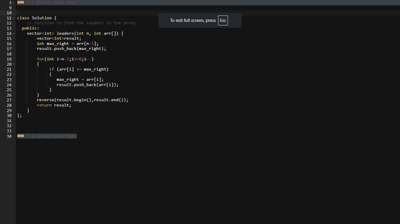 Keshav Vijay on LinkedIn: #dsa #codingchallenge #sorting #leaderarray # ... Keshav Vijay on LinkedIn: #dsa #codingchallenge #sorting #leaderarray # ...