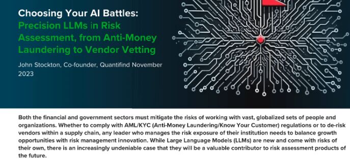 Precision LLMs in Risk Assessment, from Anti-Money Laundering to Vendor ... Precision LLMs in Risk Assessment, from Anti-Money Laundering to Vendor ...