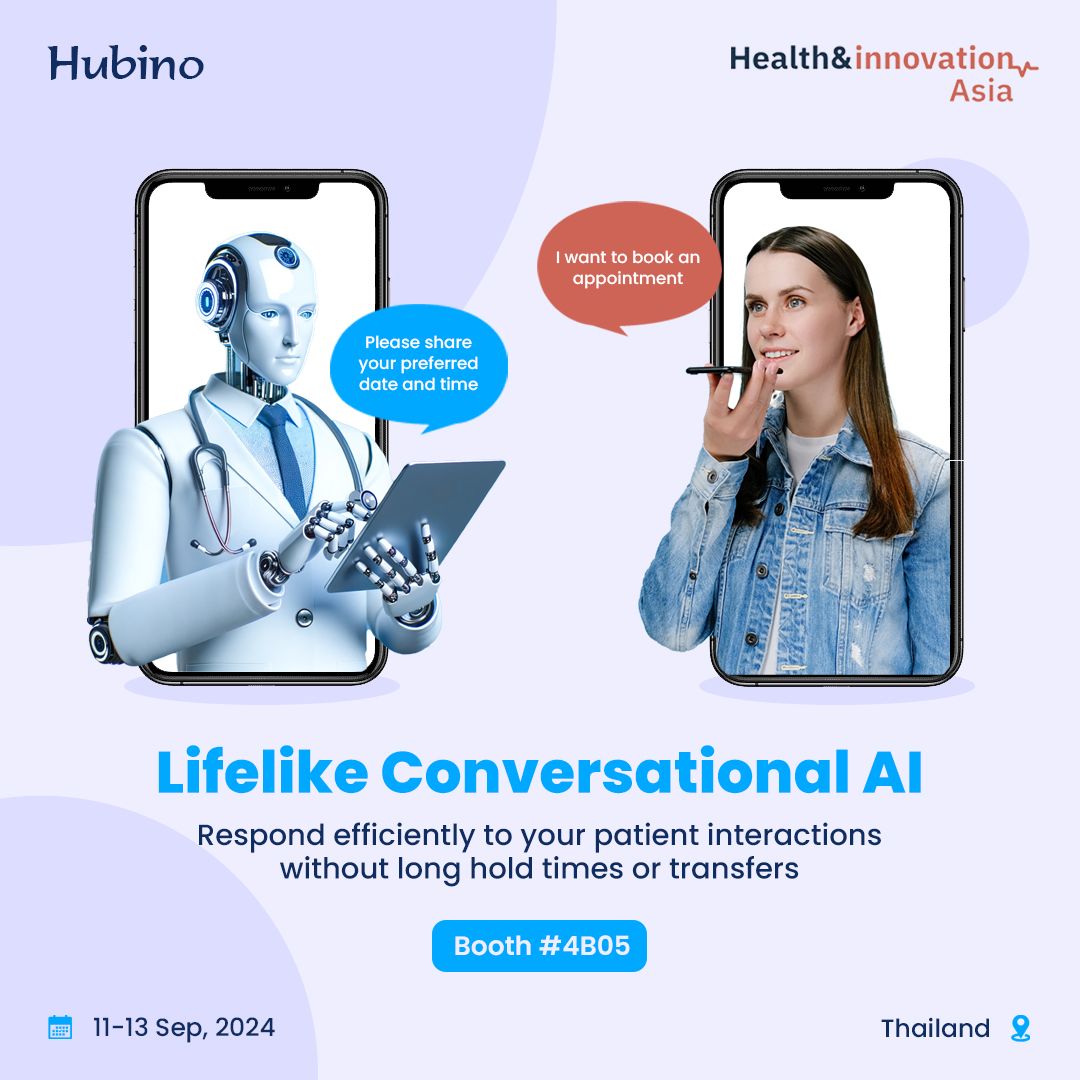 Hubino on LinkedIn: #hubino #conversationalai #healthcare #events # ... Hubino on LinkedIn: #hubino #conversationalai #healthcare #events # ...
